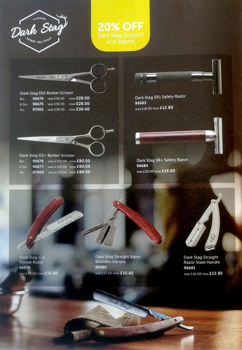 Dark Stag Offers in Salons Direct Mailer - Blog | Dark Stag