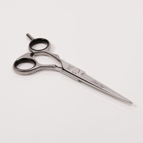 DS+ Offset Left-Handed Barber Scissor | Premium Scissors | Dark Stag