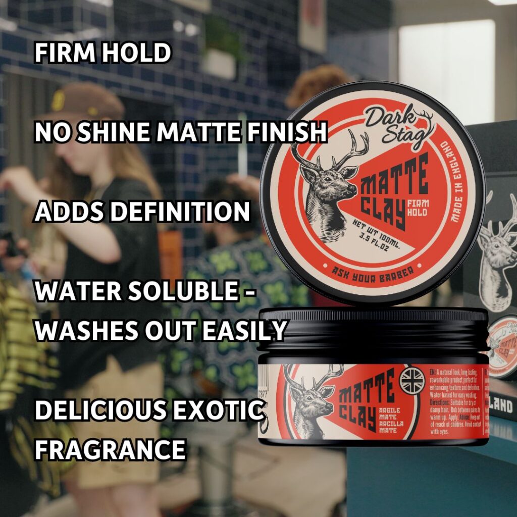 Dark Stag Matte Clay 100ml - Dark Stag